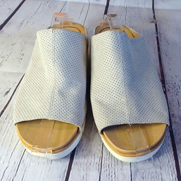 Dr. Scholl's | Shoes | Dr Scholls Size 85m Open Toe Slides Euc | Poshmark